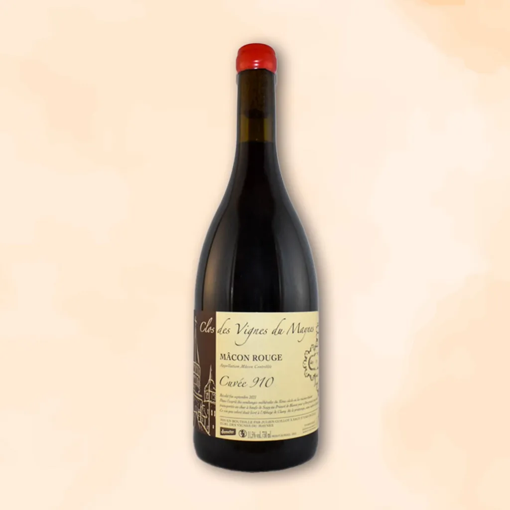 Mâcon Rouge de Julien Guillot, domaine des Vignes du Maynes